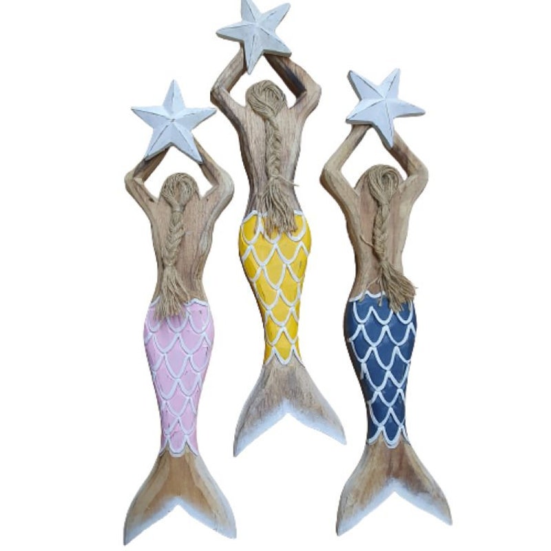 Mermaid Bathroom Plaque - Etsy UK