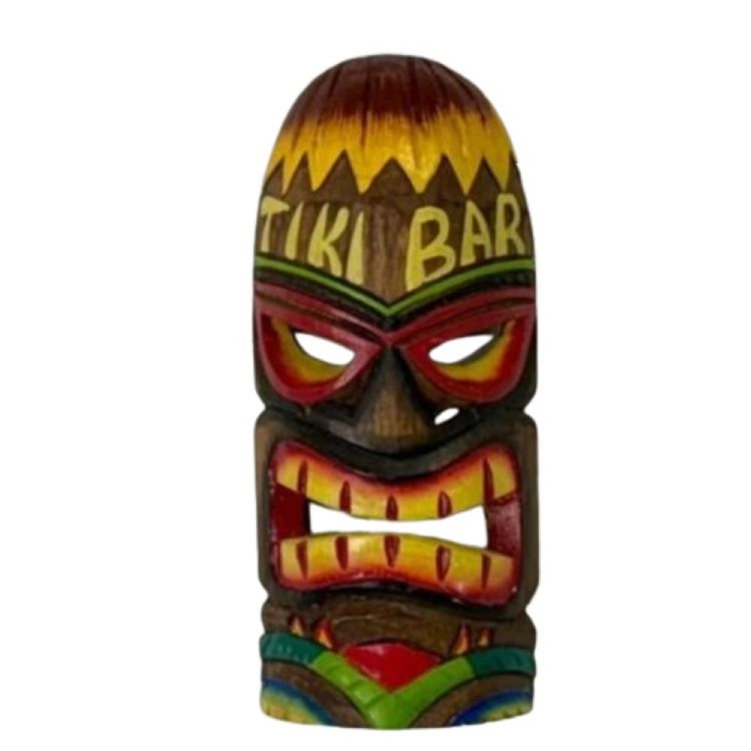Wooden Tiki Bar Mask Hanging Art - Etsy