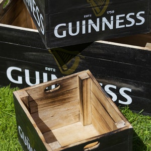 Wooden Guinness Crates - Etsy