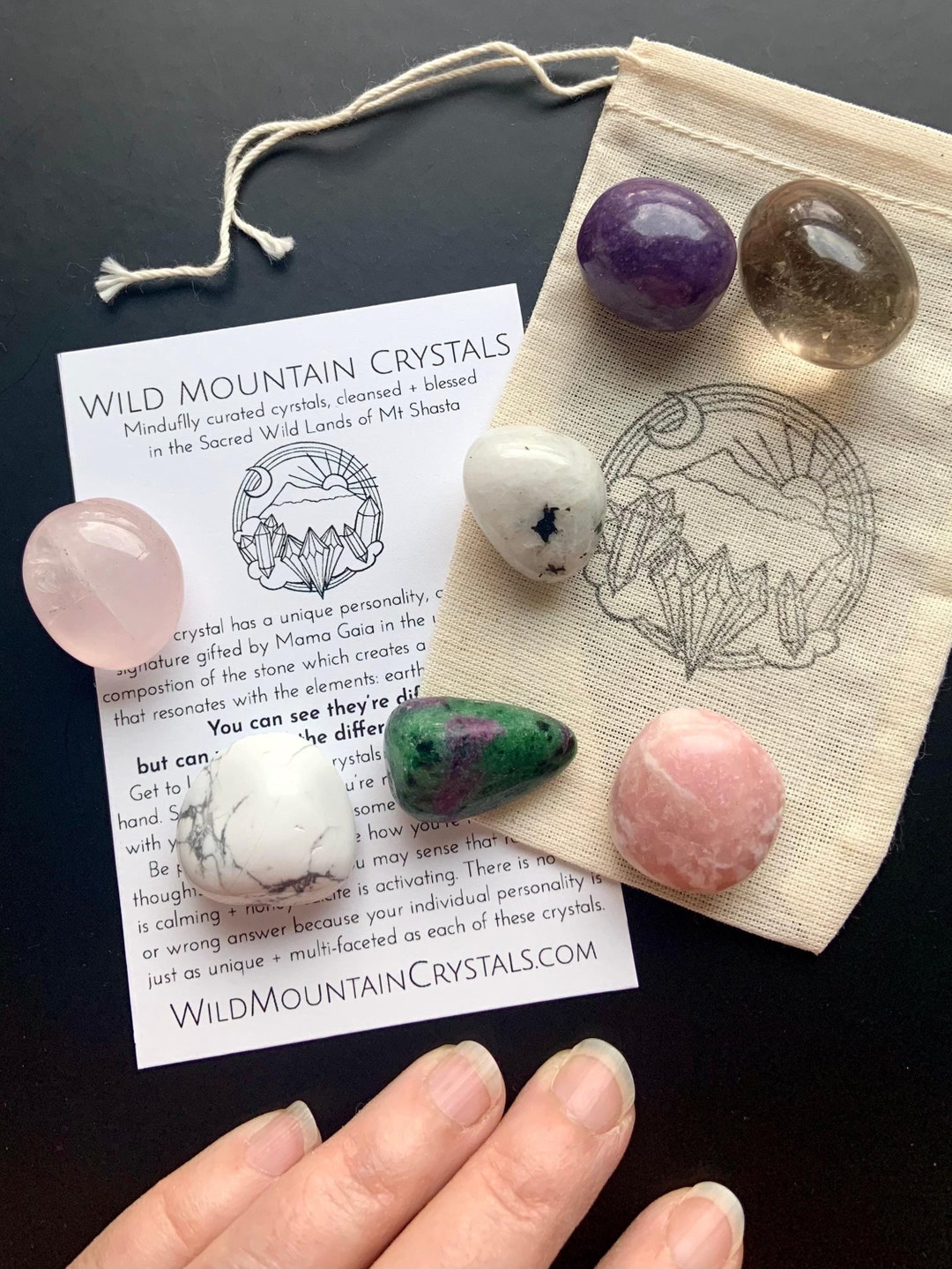 Crystals for Grief & Loss – Sympathy Gift Set With Healing Stones ...