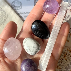 Sleep Crystal Set for Relaxation and Peaceful Sleep - Etsy