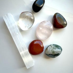 Get Well Crystal Set – Healing Stones for Recovery, Wellness Gift for ...