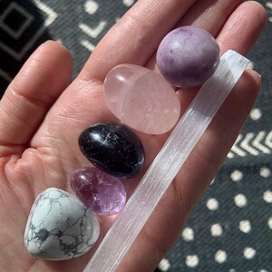 Sleep Crystal Set for Relaxation and Peaceful Sleep - Etsy
