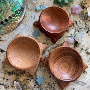 Wood Stand for Large Crystal Spheres + Crystal Specimen Display, Large ...