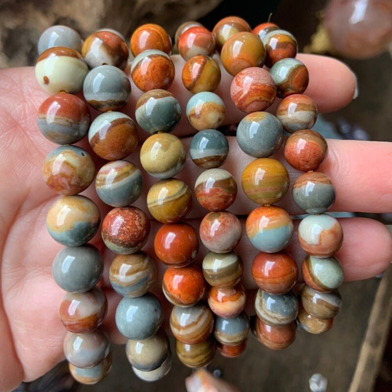 Jasper Bracelet - Etsy