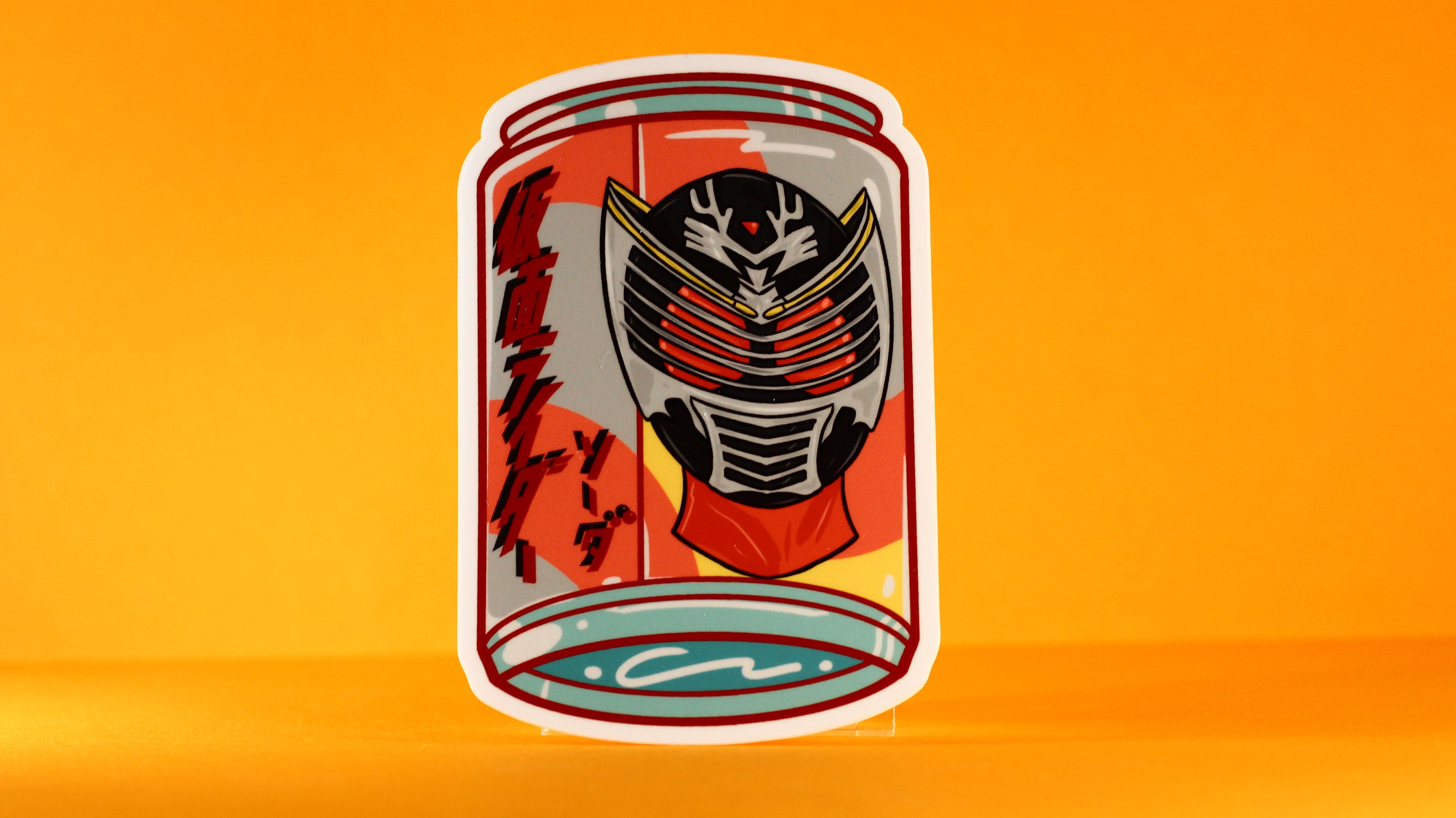 Kamen Rider Soda Vinyl Stickers Wave 2 - Etsy