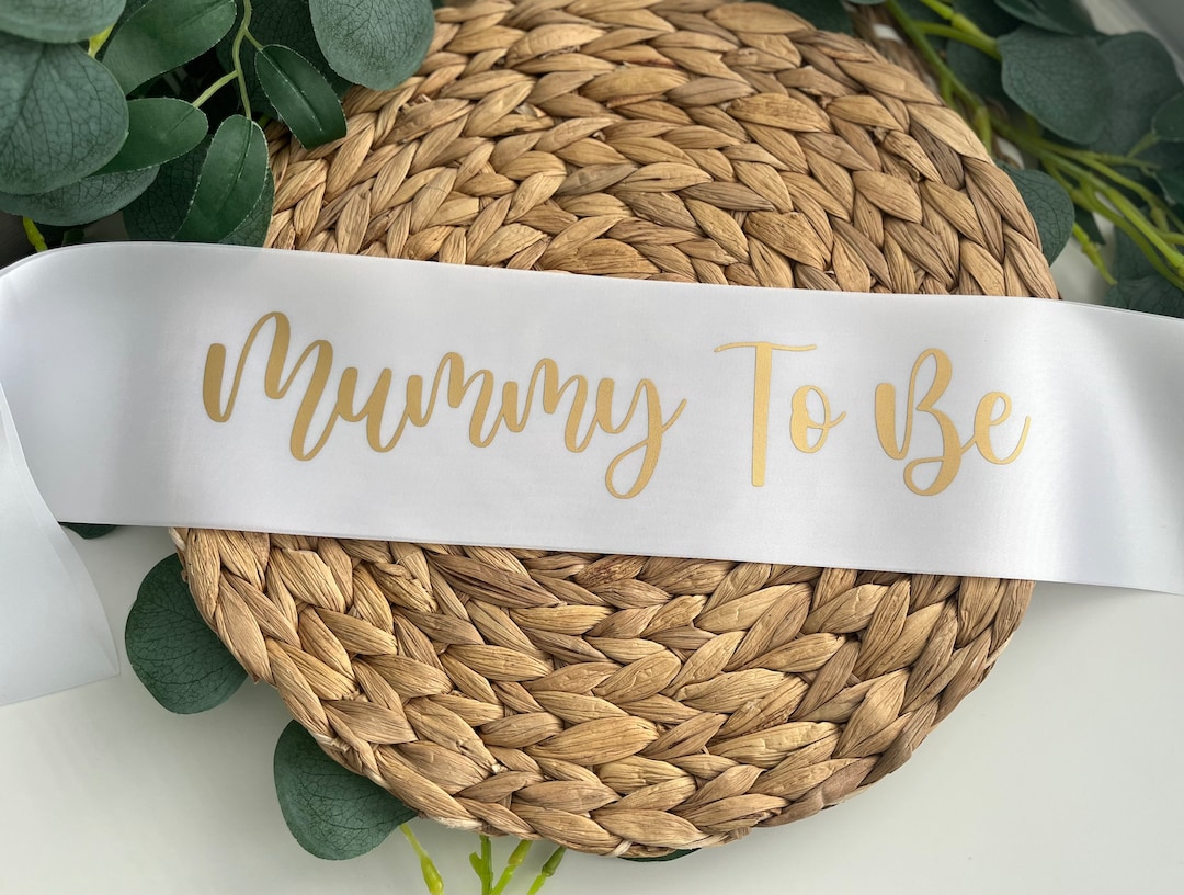 Personalised Sashes, Personalised Baby Shower Sashes, Sashes for All ...