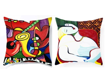 Picasso Pillow | Etsy
