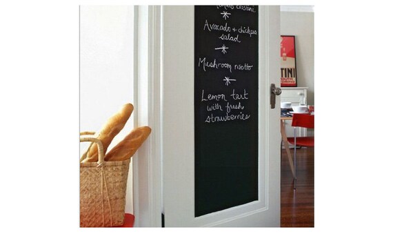 Blackboard Sticker Sheet Wall Decal Colorful Chalk Set | Etsy