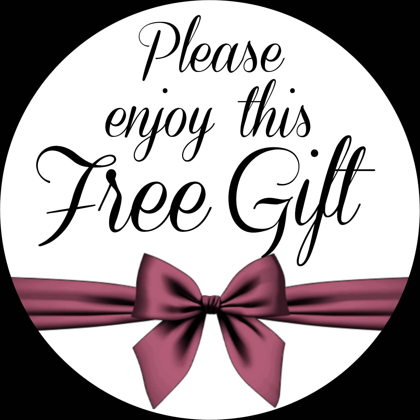 Free Gift Stickers Small Business Packaging / Freebie | Etsy
