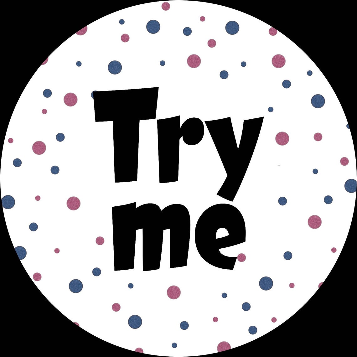 Try Me Stickers Small Business Packaging / Free Sample | Etsy