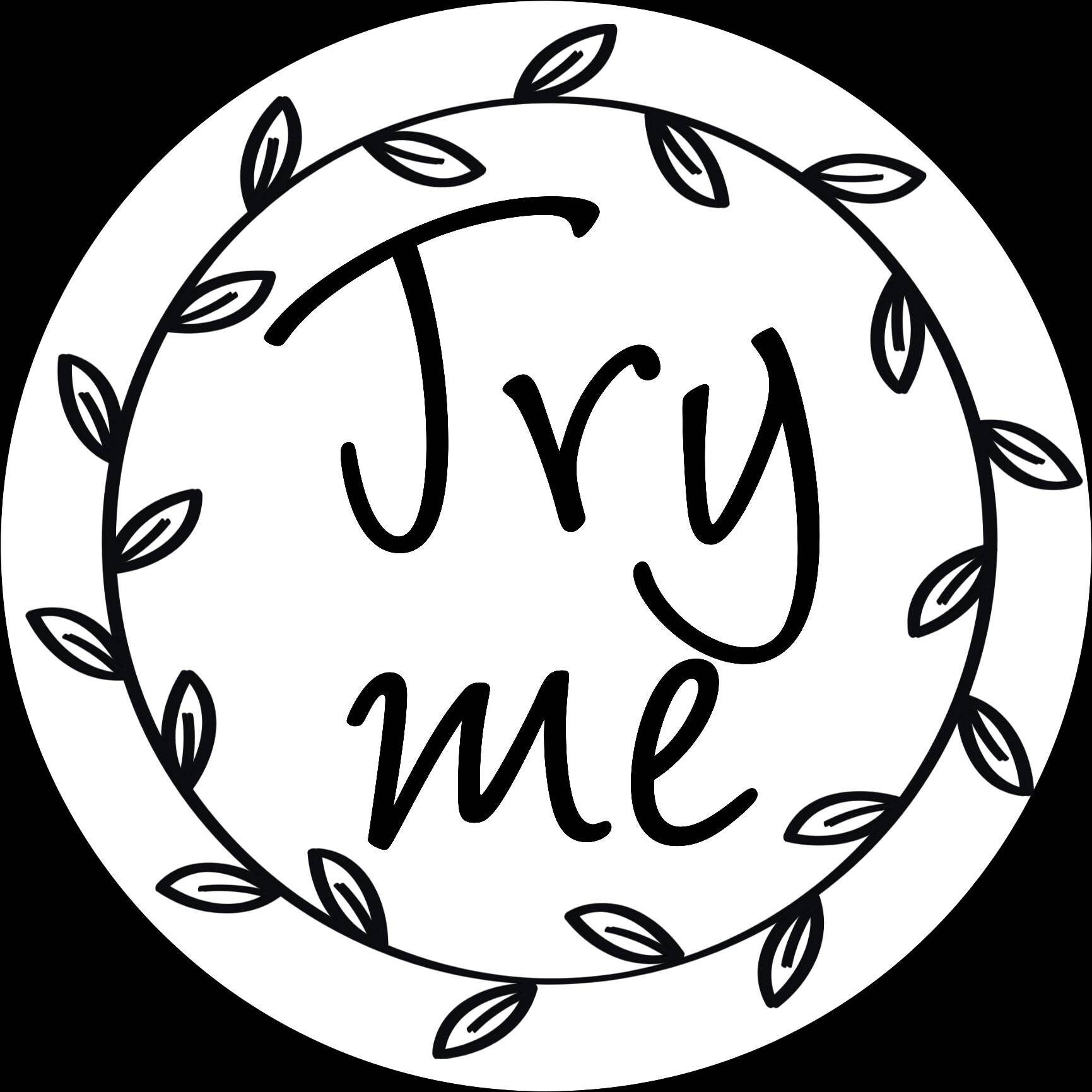 Try Me Stickers Small Business Packaging / Free Sample | Etsy