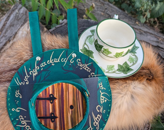Lord of the Rings Hobbit Elven Inspired Teacup Holster Holder Steampunk ...