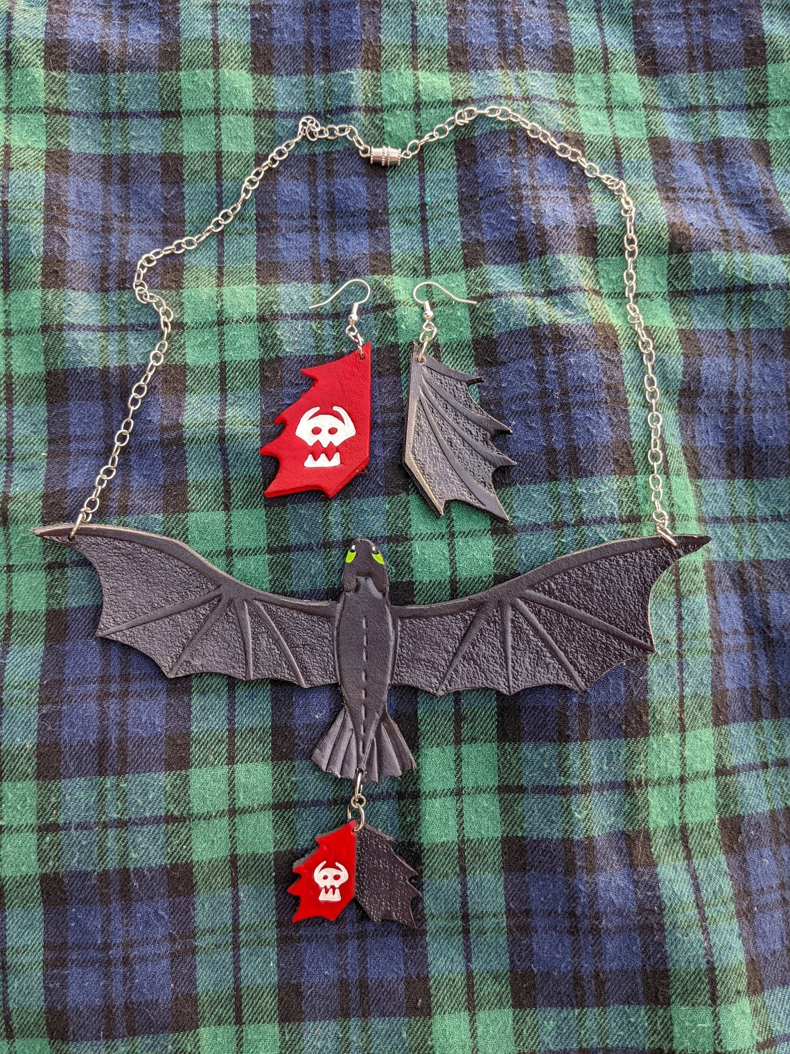 Toothless How to Train Your Dragon Celtic Necklace Earrings - Etsy