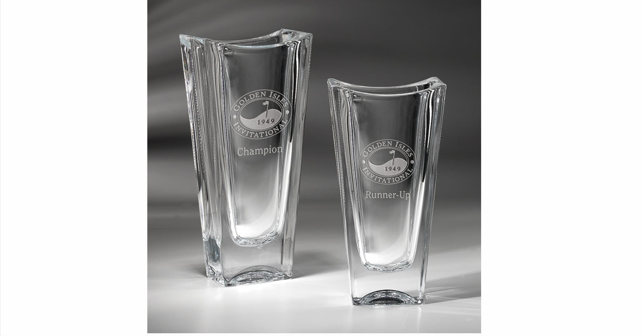 Summerland VASE. Clear Non Lead Crystal Vase - Etsy