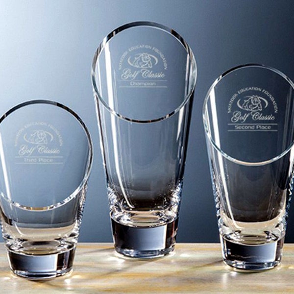 Lead Crystal Award - Etsy