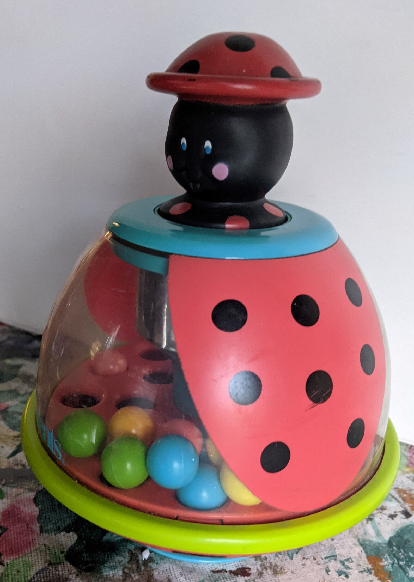 Vintage Ladybug Ball Popper Child Development Toy - Etsy UK