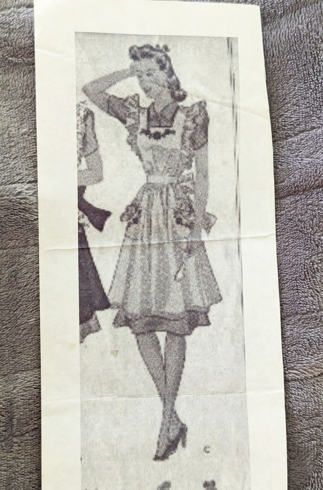 1950s Full Apron Pattern by Fashion Service From the Pattern Bureau - Etsy