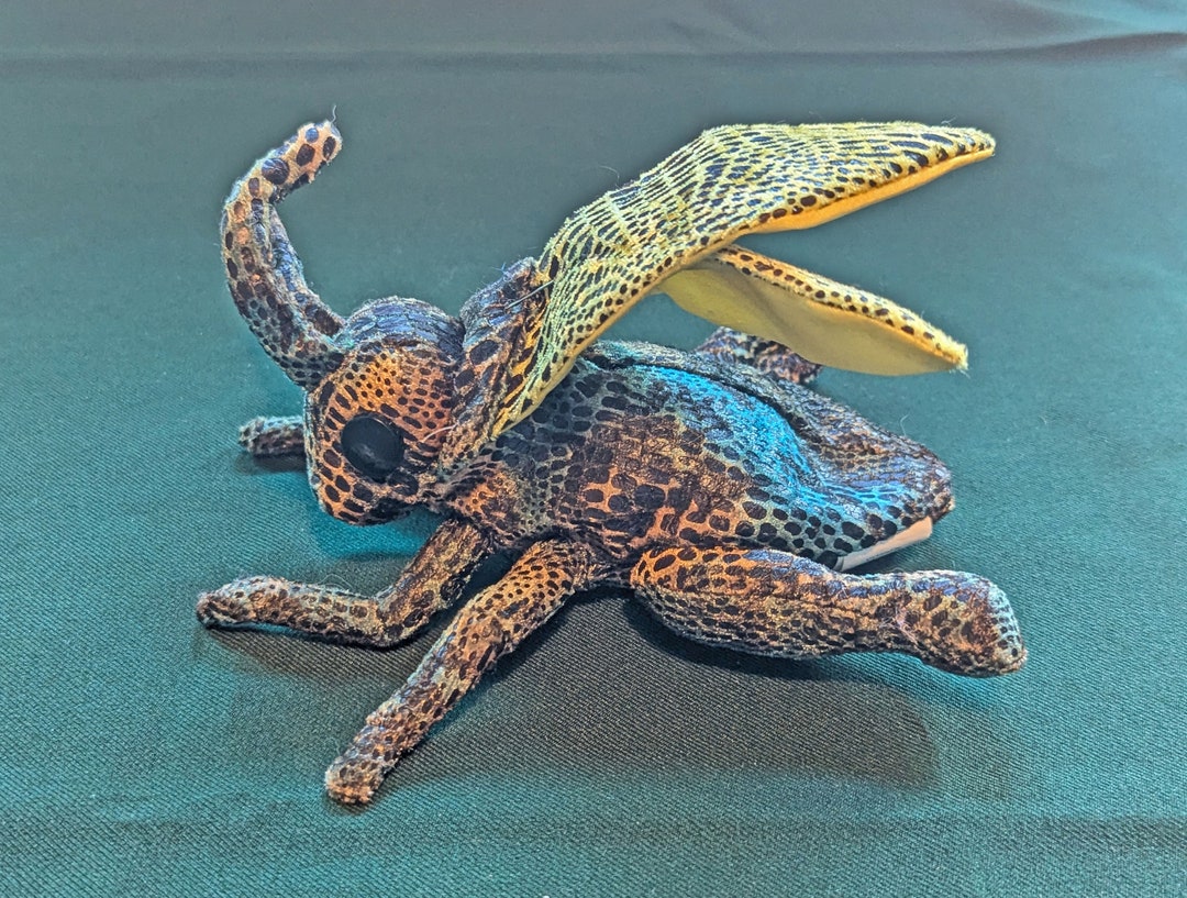Vintage Grasshopper Plush Finger Puppet - Etsy