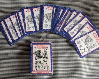 Political Playing Cards - Etsy