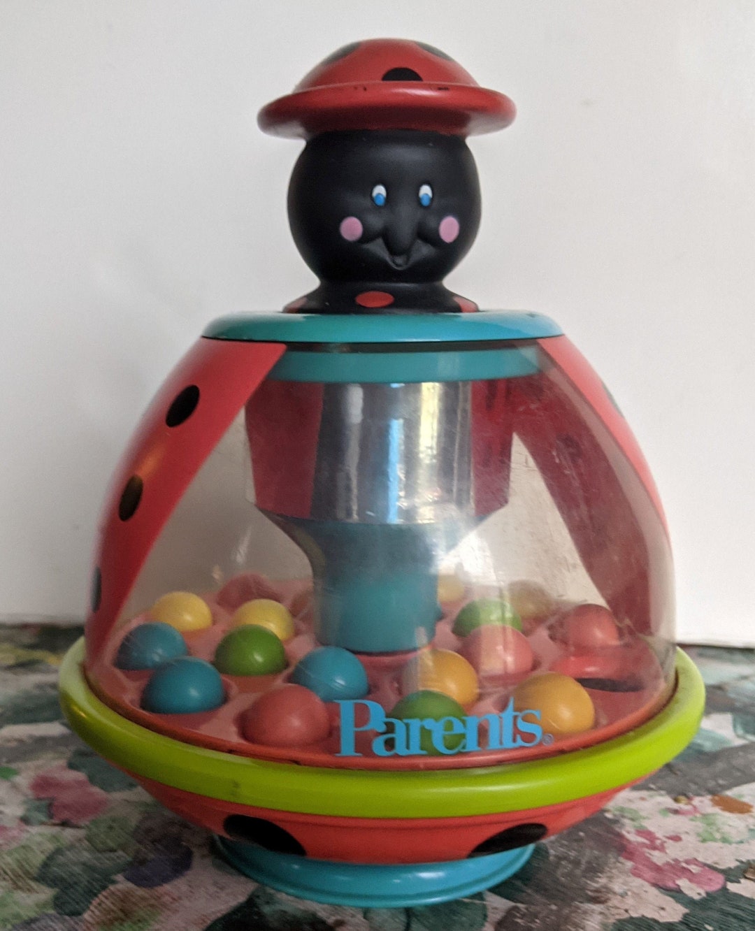 Vintage Ladybug Ball Popper Child Development Toy - Etsy UK