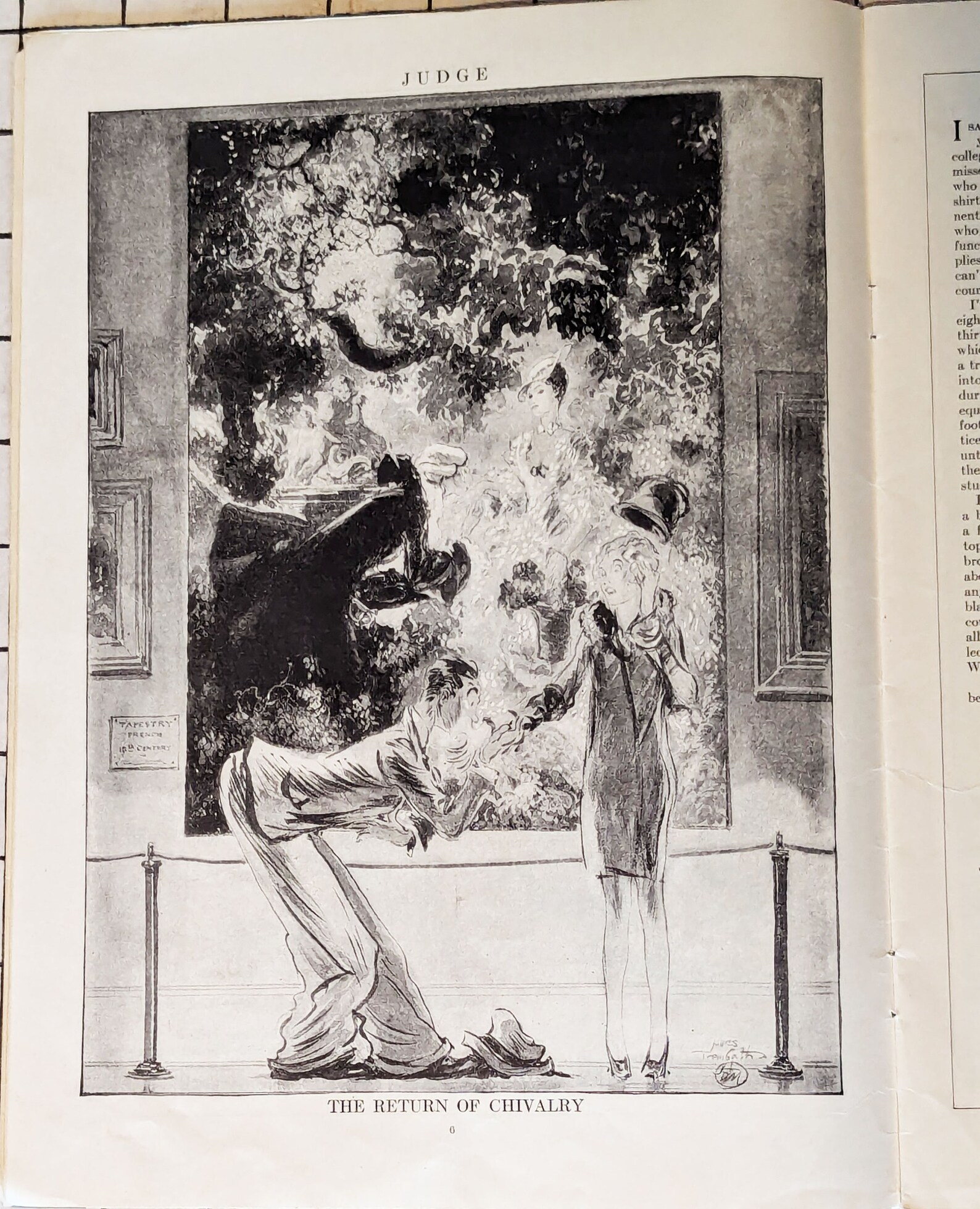 January 22, 1927 Judge Humor Magazine -- Collegian Number - Etsy