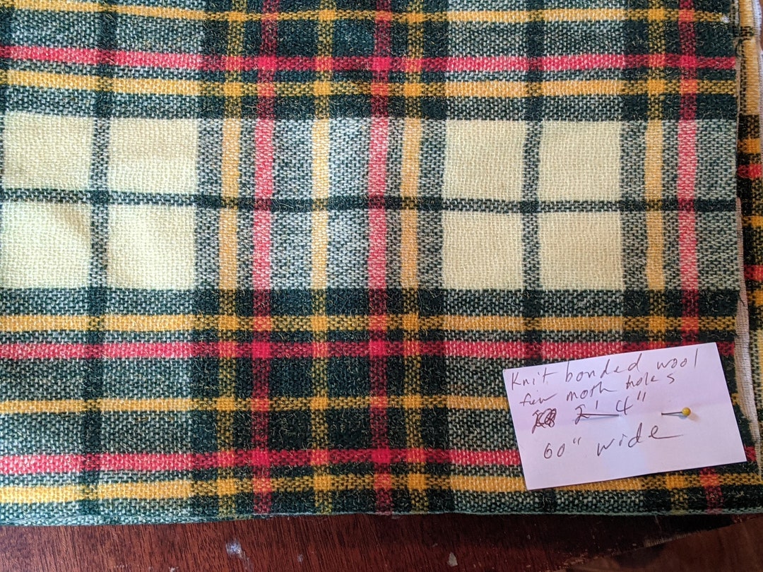 1960s Bonded Wool Fabric - Etsy