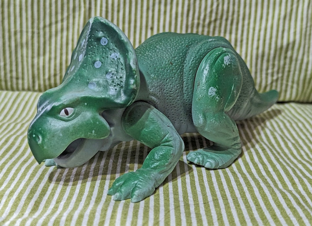 Collectable 1987 Playskool Protoceratops Dinosaur - Etsy