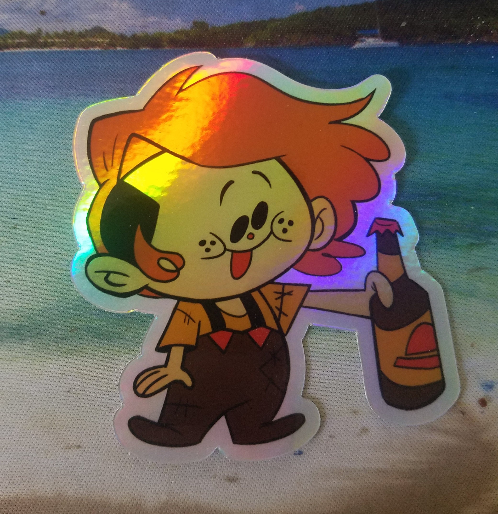 Stickers Paper & Party Supplies HOLOGRAPHIC Sundown Sody Pop Stickers ...