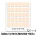 8x10 School Portrait Composite Photo Template for 30 Photos, Photo ...