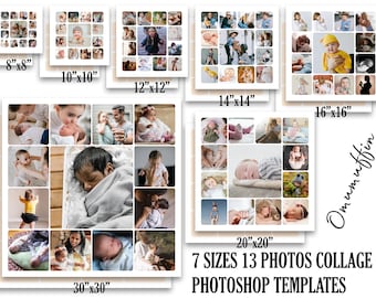 13 Photo Collage Poster - Etsy