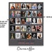8x10 School Portrait Composite Photo Template for 30 Photos, Photo ...