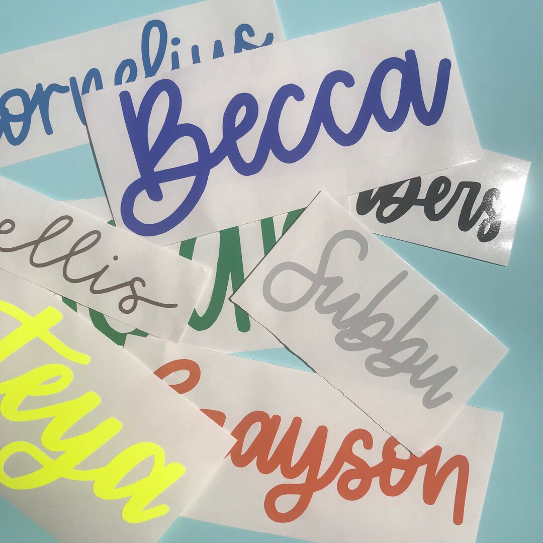 Custom Vinyl Decal - Etsy