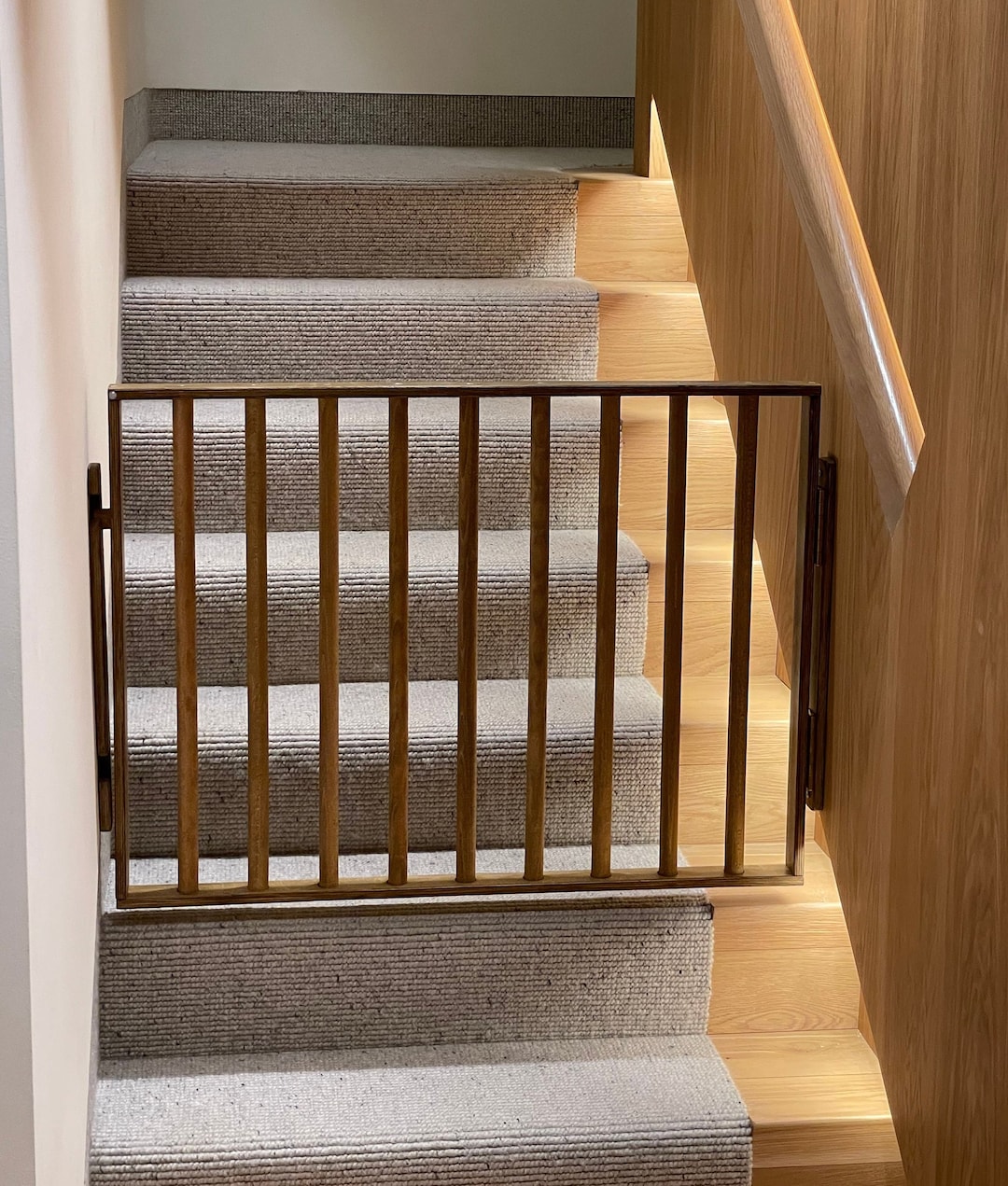 Wooden Baby Gate, Dog Gate, Pet Gate, Security Gate, Made to Fit ...