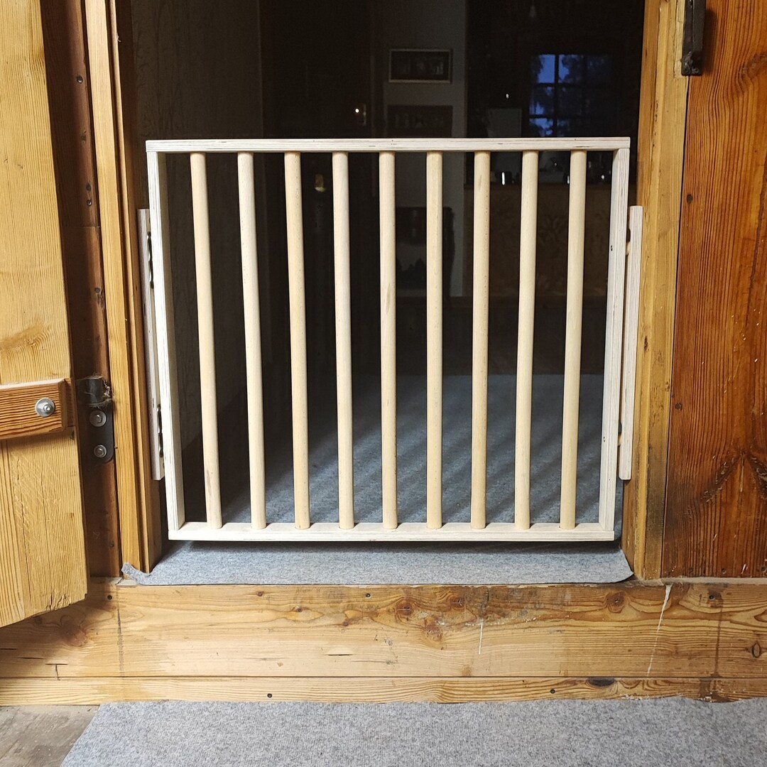 Wooden Baby Gate Dog Gate Pet Gate Security Gate Made to - Etsy
