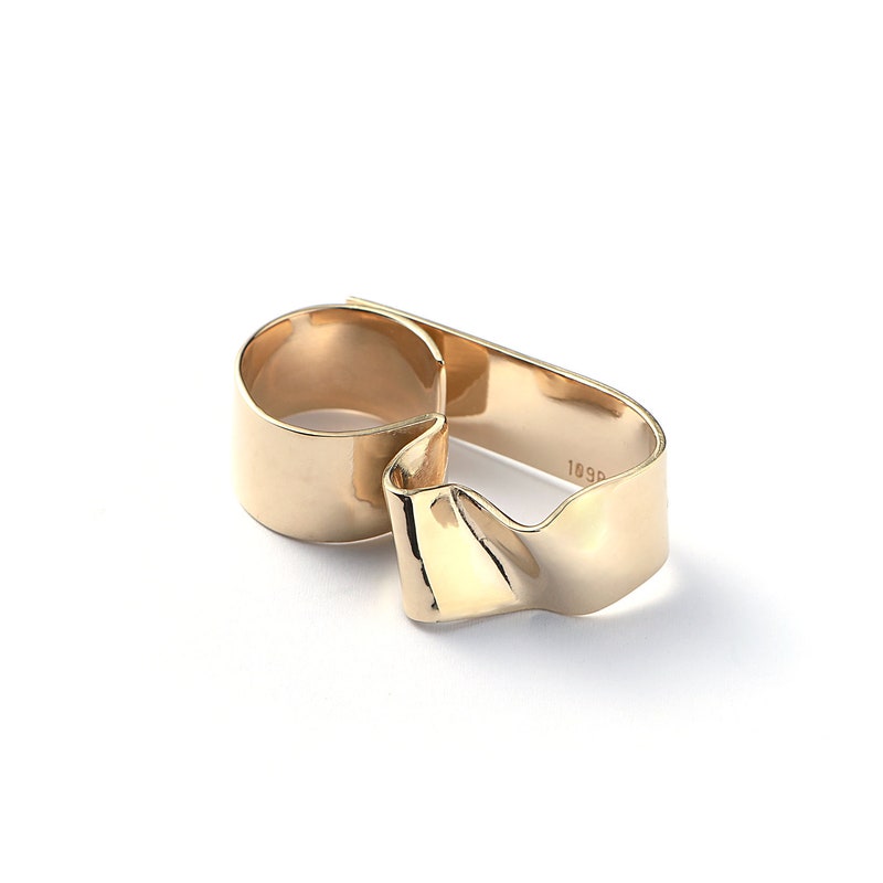 Two Finger Ring - Etsy