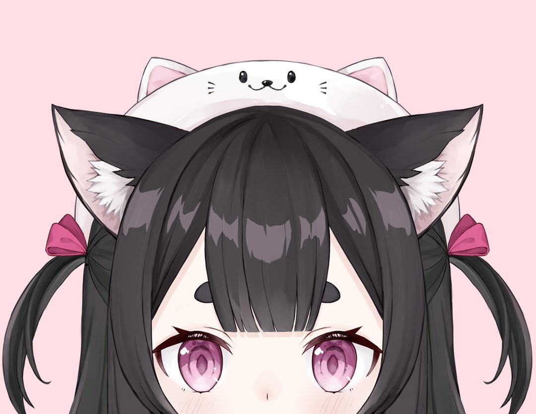 Meika Nekoya Vtuber Peeker Sticker - Etsy