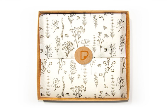 Black&white Printed Tissue Paper 50 Sheets 50x75cm-17 Gsm Mf - Etsy