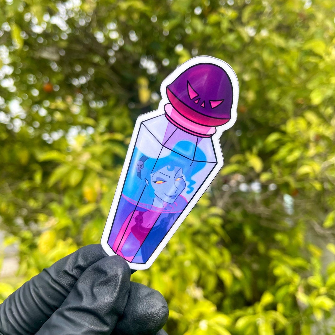 Hercules Potion Bottle, Hades Sticker, Meg and Hades From Hercules - Etsy