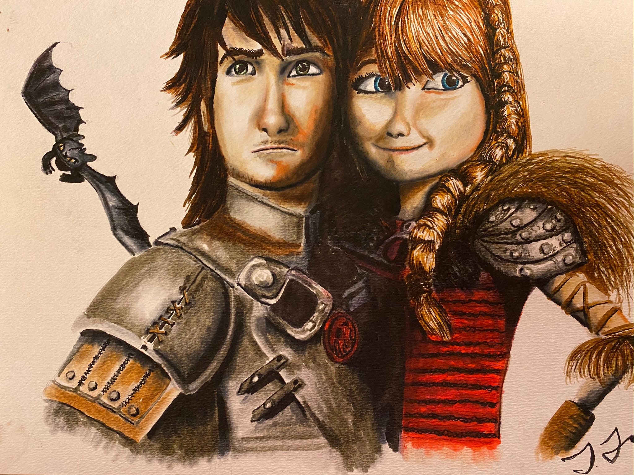 How To Train Your Dragon Concept Art Astrid