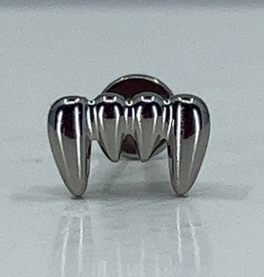 Titanium ASTM F136 in160 Vampire Teeth, Wolf Teeth Internally Threaded ...