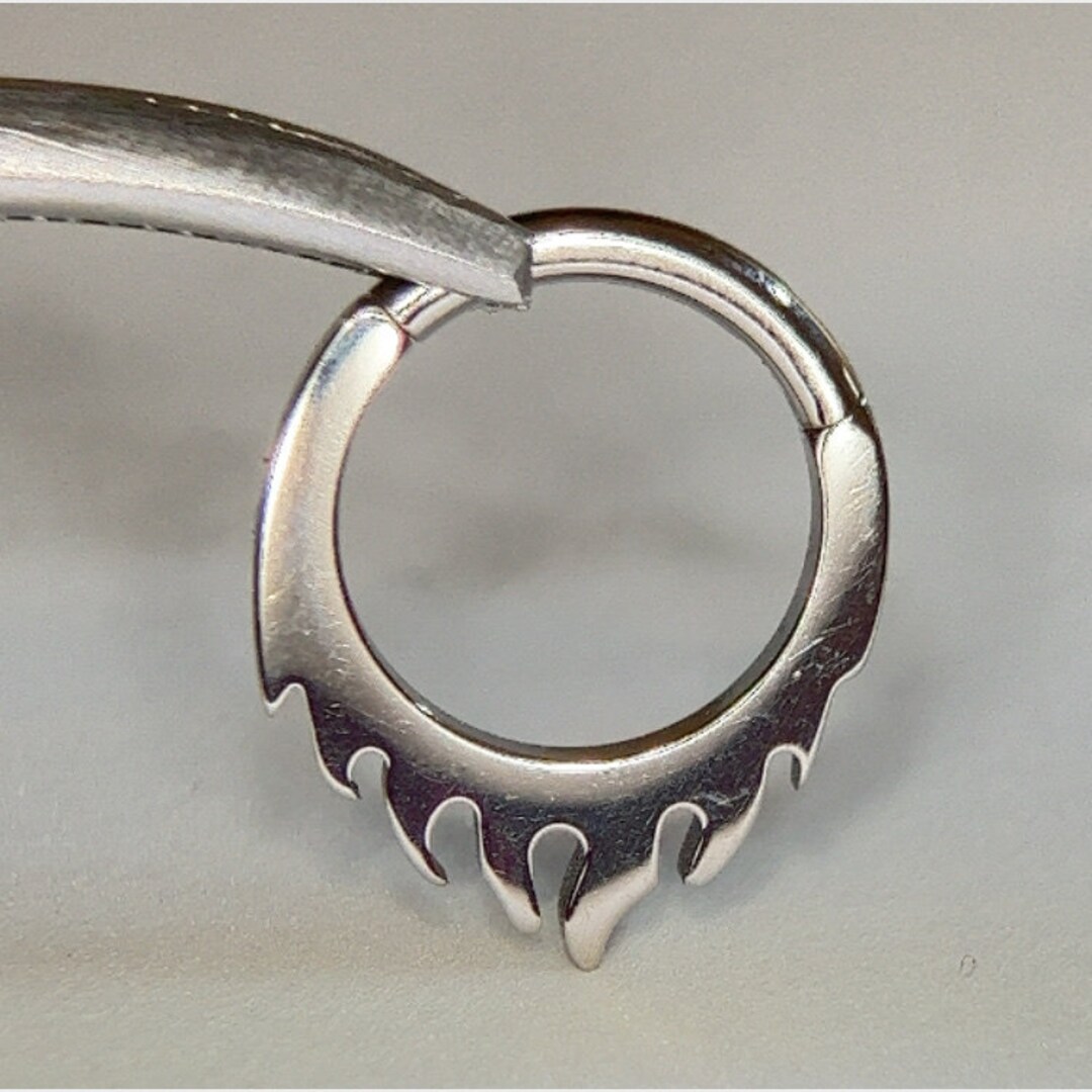 Titanium ASTM F136 (cl47) Flame, Fire Clicker 1.2mm (16ga) Suitable for ...