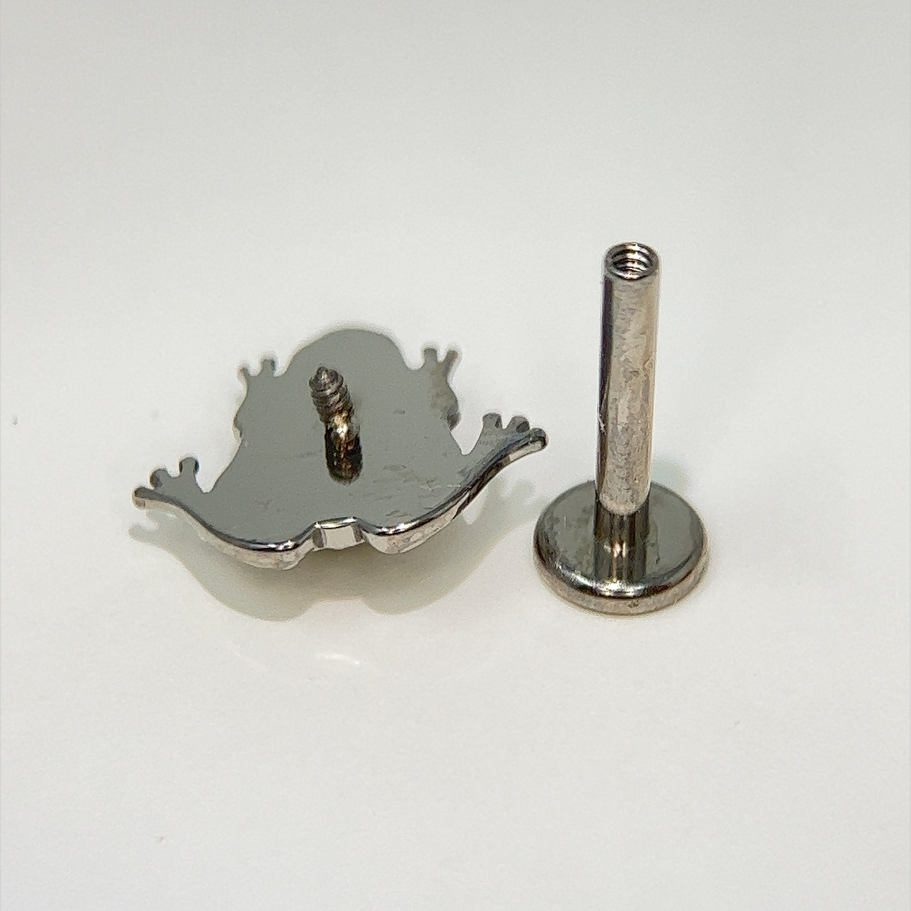 Titanium ASTM F136 (in40) Frog / Toad Internally Threaded 1.2mm (16mm ...