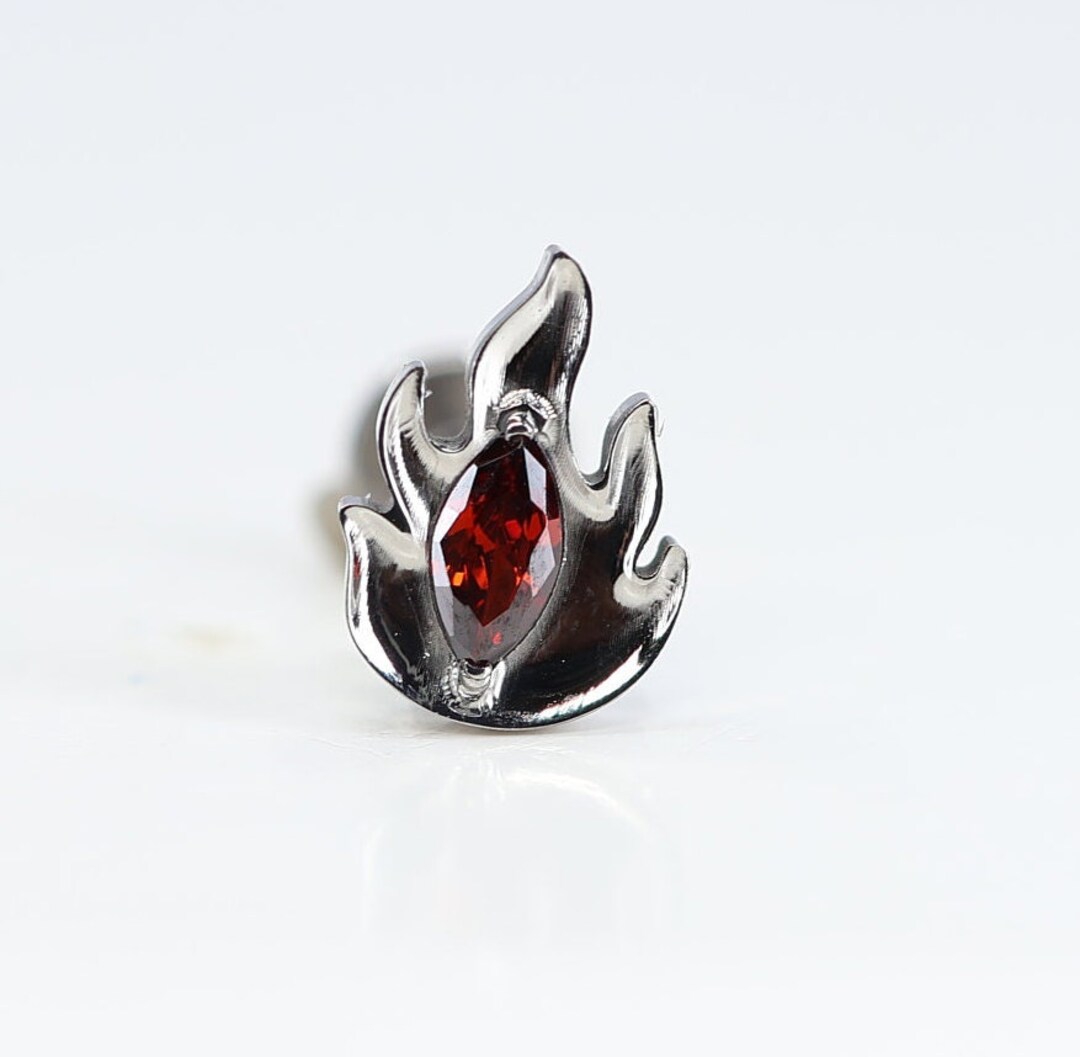 Titanium ASTM F136 (in204) Zirconia Flame, Fire Internally Threaded 1 ...