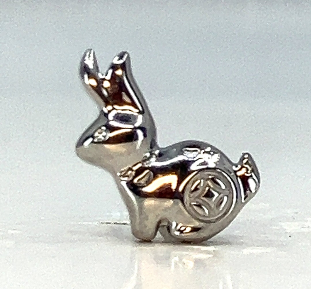 Titanium ASTM F136 (tl03) Threadless Rabbit, Bunny 0.8-1.6mm (20ga-14ga ...