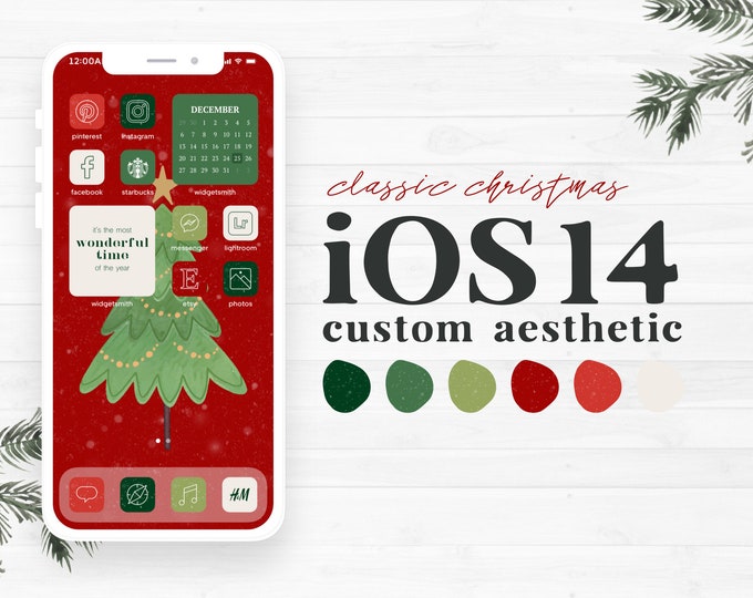Christmas Ios14 Icons - Christmas Theme Icons - Ios 14 Icons ...
