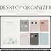 Desktop Wallpaper Organizer + Folder Icons | Minimalist | Calendar 2022 ...