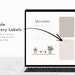 Boho Desktop Wallpaper Organizer | 2023-2024 Calendar, Folder Icons ...