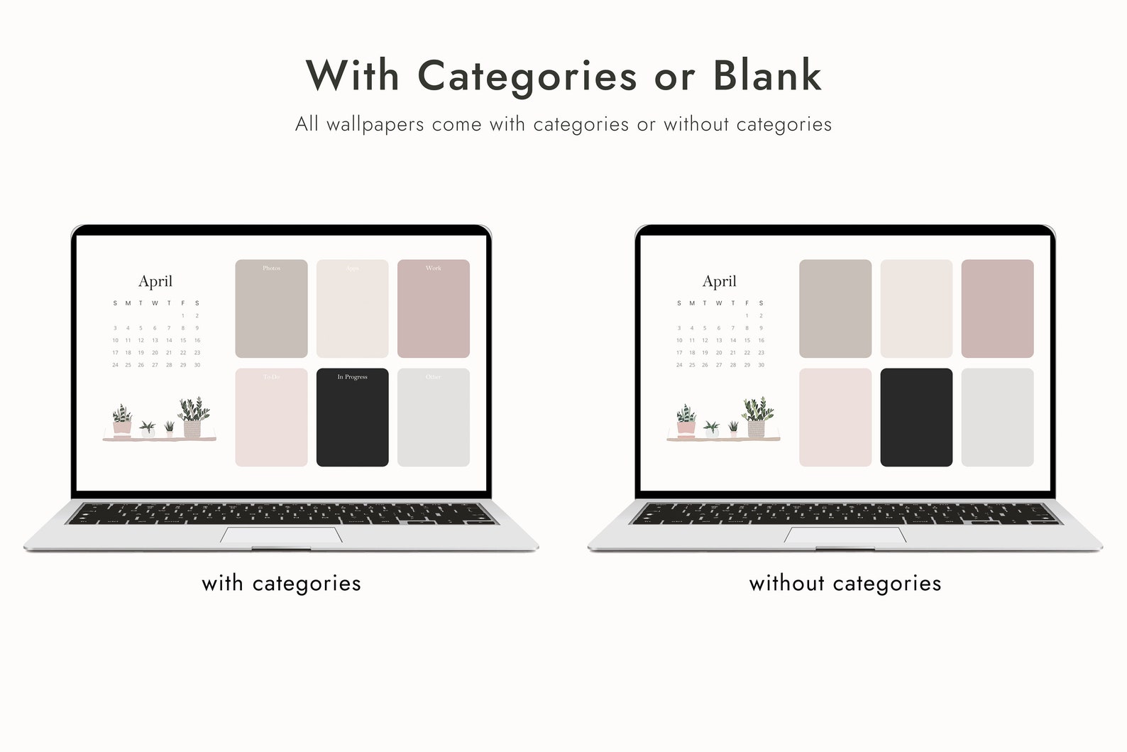 Desktop Wallpaper Organizer Editable Folder Icons - Etsy