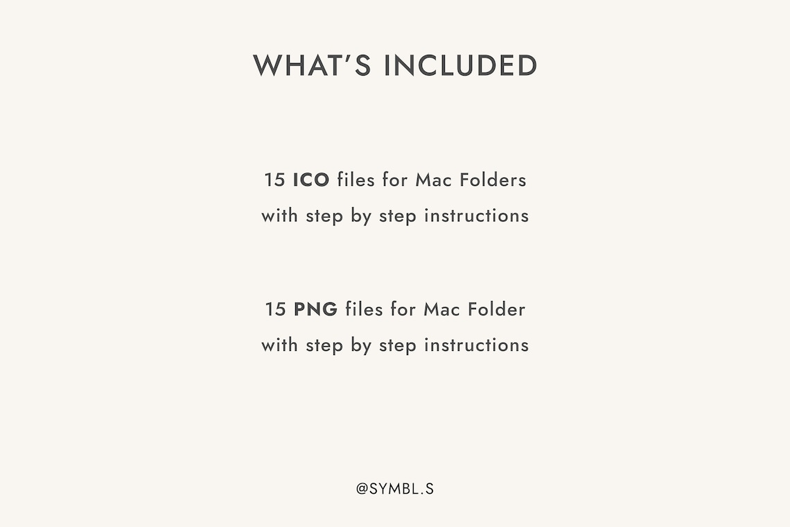 Neutral Beige Desktop Folder Icons Compatible With Mac & - Etsy